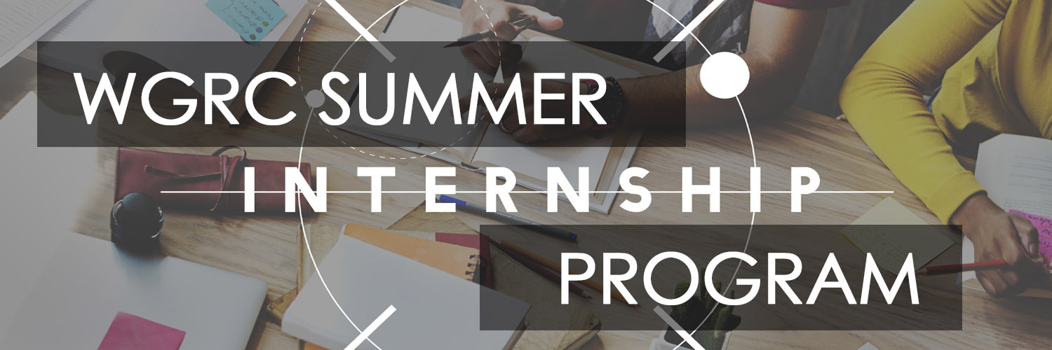 Summer Internship | WGRC