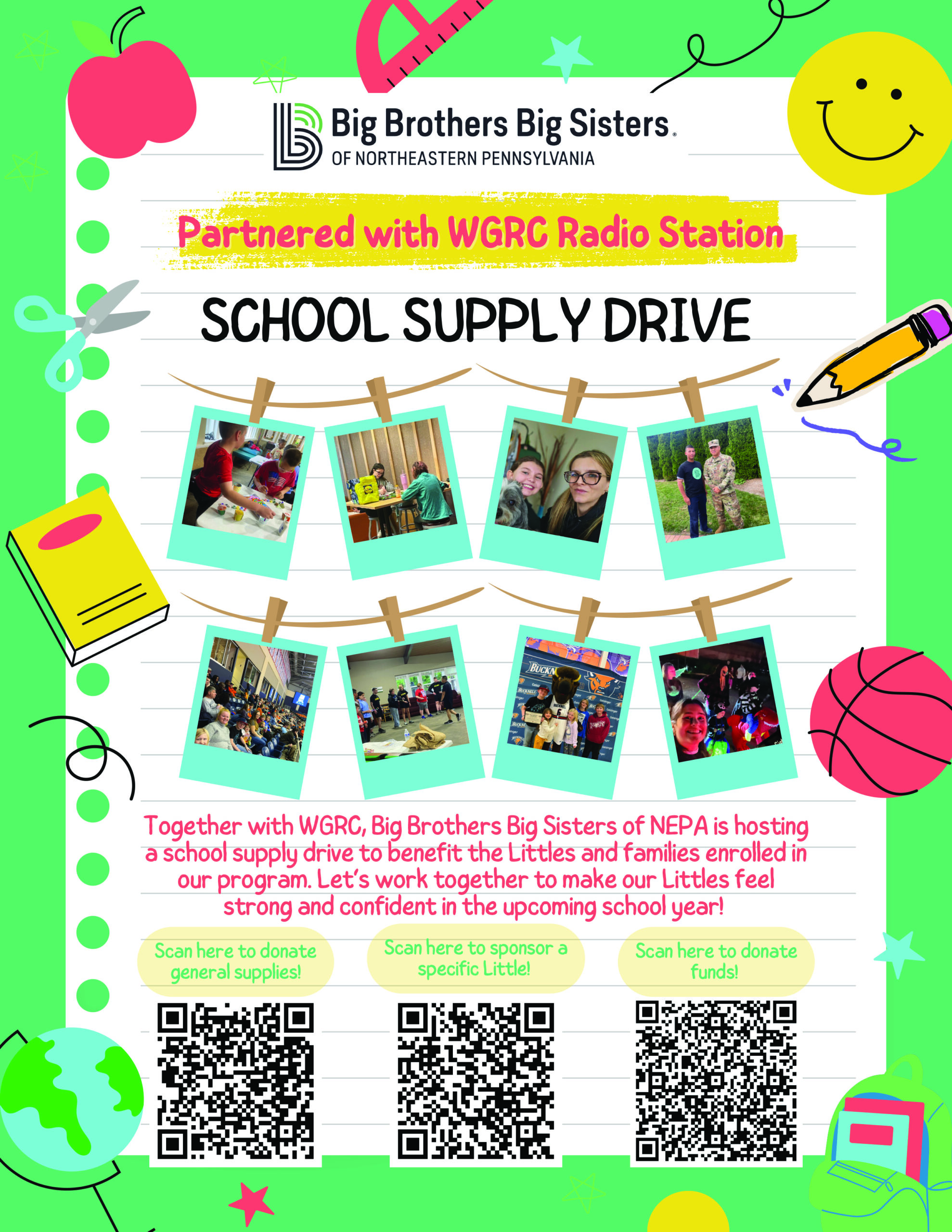 School Supply Drive | WGRC